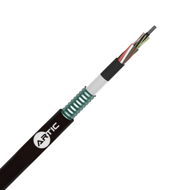 DOUBLE JACKET – DRY CORE CABLE – METALLIC ARMOR – 12//288 FO – Artic